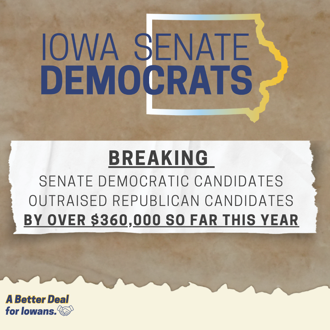 Iowa Democrats Outraising Republican Candidates | Blog For Iowa